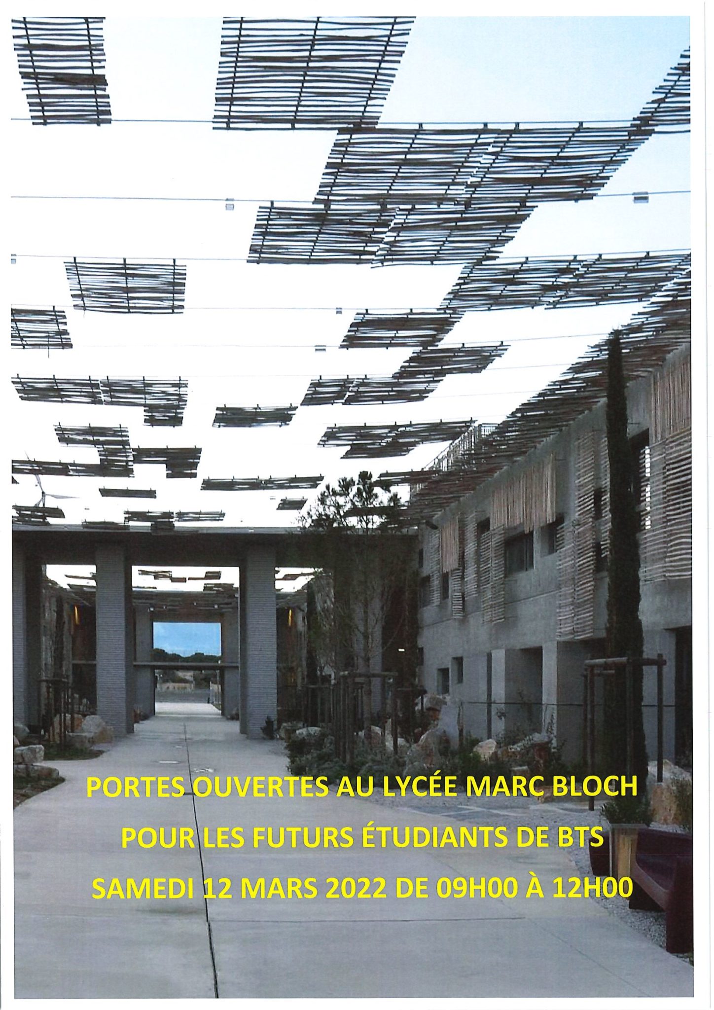 Lycée Marc Bloch : opération portes ouvertes - Ville de Cers